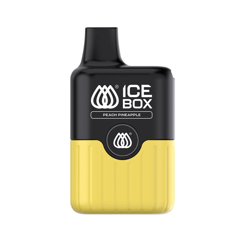 Peach Pineapple AquaVape Ice Box | Disposable Vape | No1 EJuice – No1 Ejuice