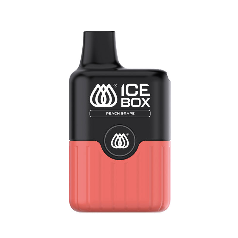 Peach Grape AquaVape Ice Box | Disposable Vape | No1 EJuice – No1 Ejuice