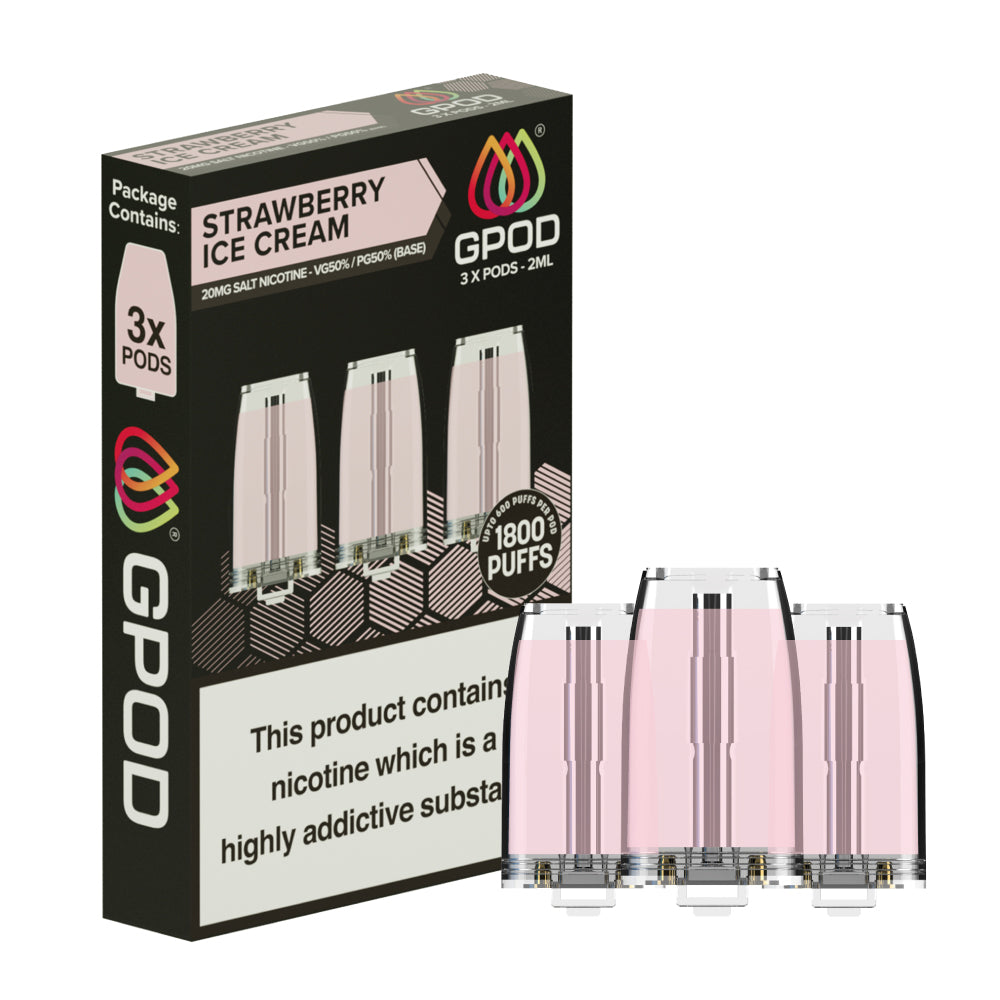 G Pod - Strawberry Ice Cream 20MG – No1 Ejuice