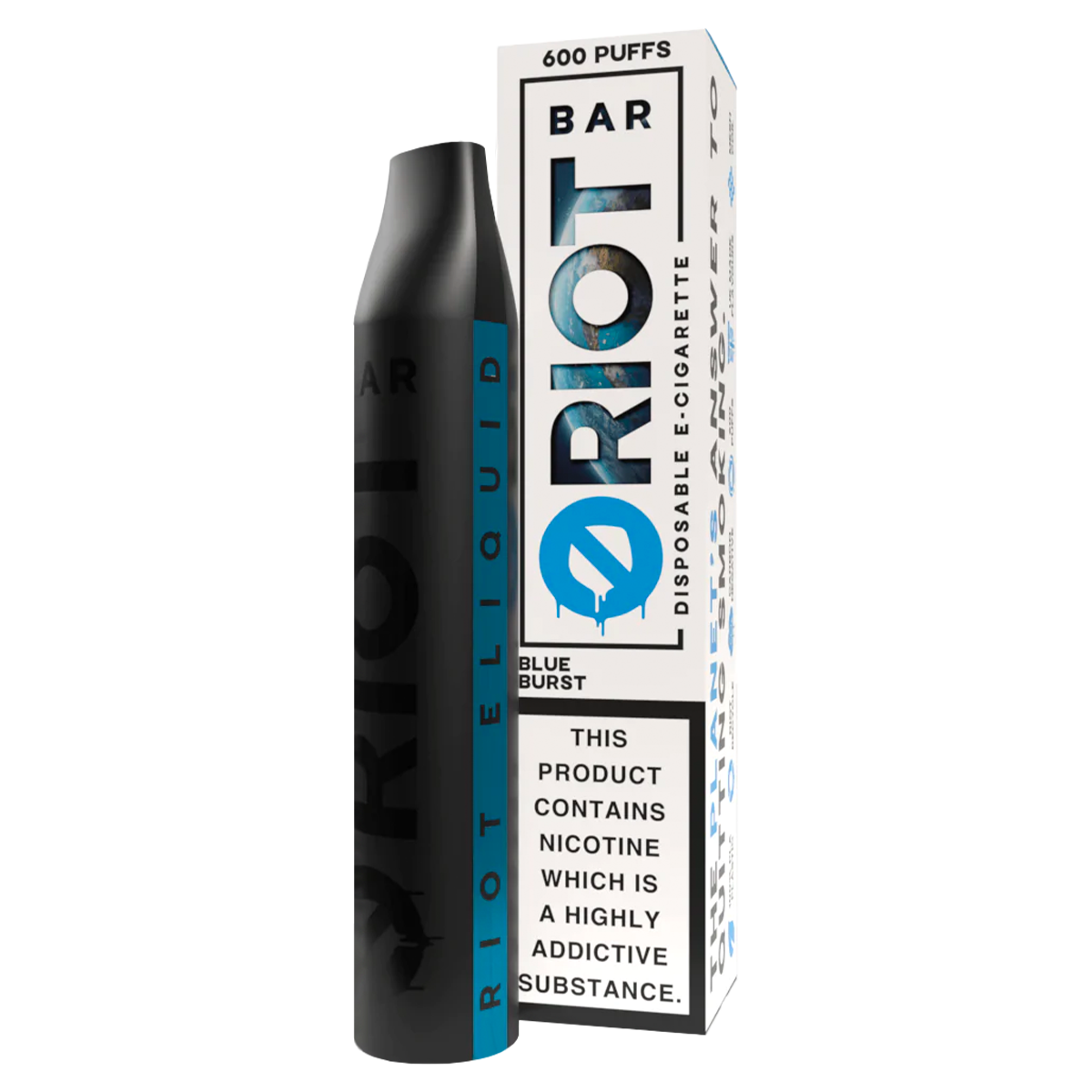 Blue Burst Riot Bar | Disposable Vape | No1 EJuice – No1 Ejuice