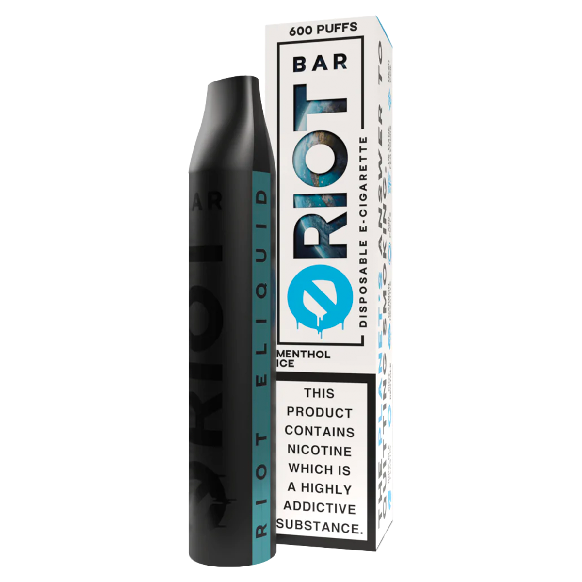 Menthol Ice Riot Bar | Disposable Vape | No1 EJuice – No1 Ejuice