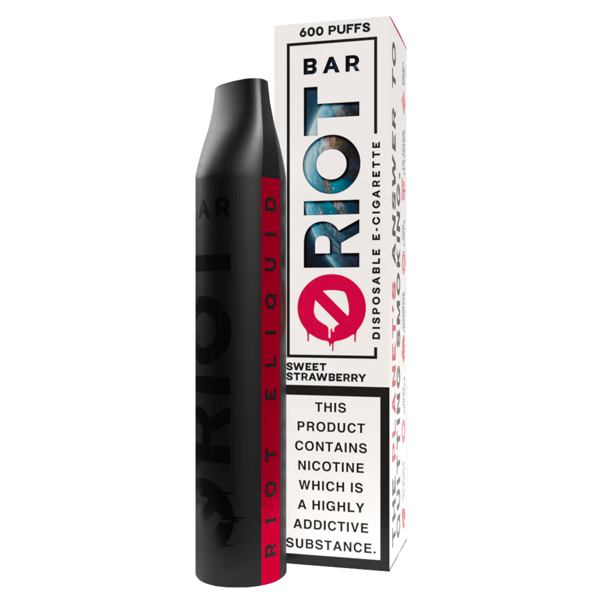 Sweet Strawberry Riot Bar | Disposable Vape | No1 EJuice – No1 Ejuice