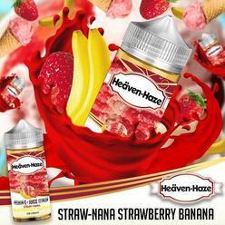 Straw-Nana Strawberry Banana by Heäven - Haze 100ml – No1 Ejuice